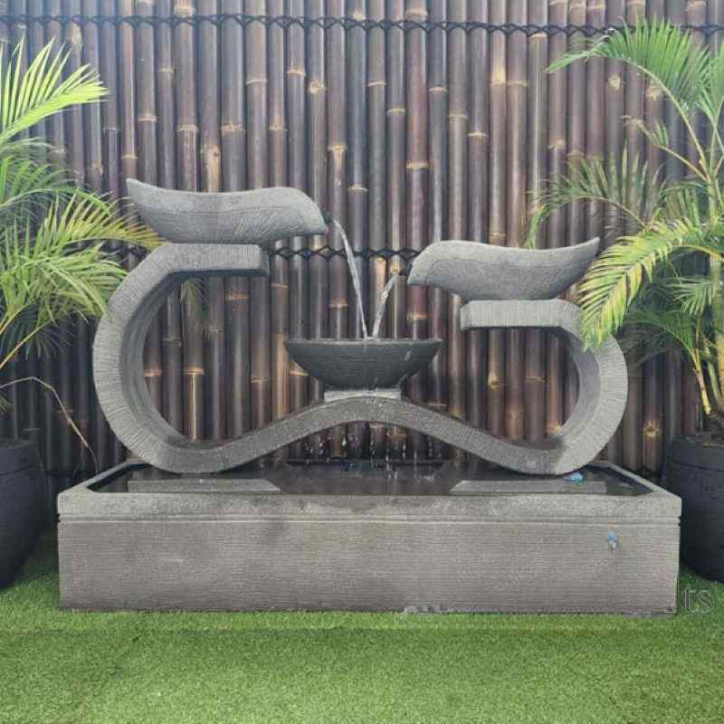 Galleria Imports Infinity Fountain — Bespoke Backyards